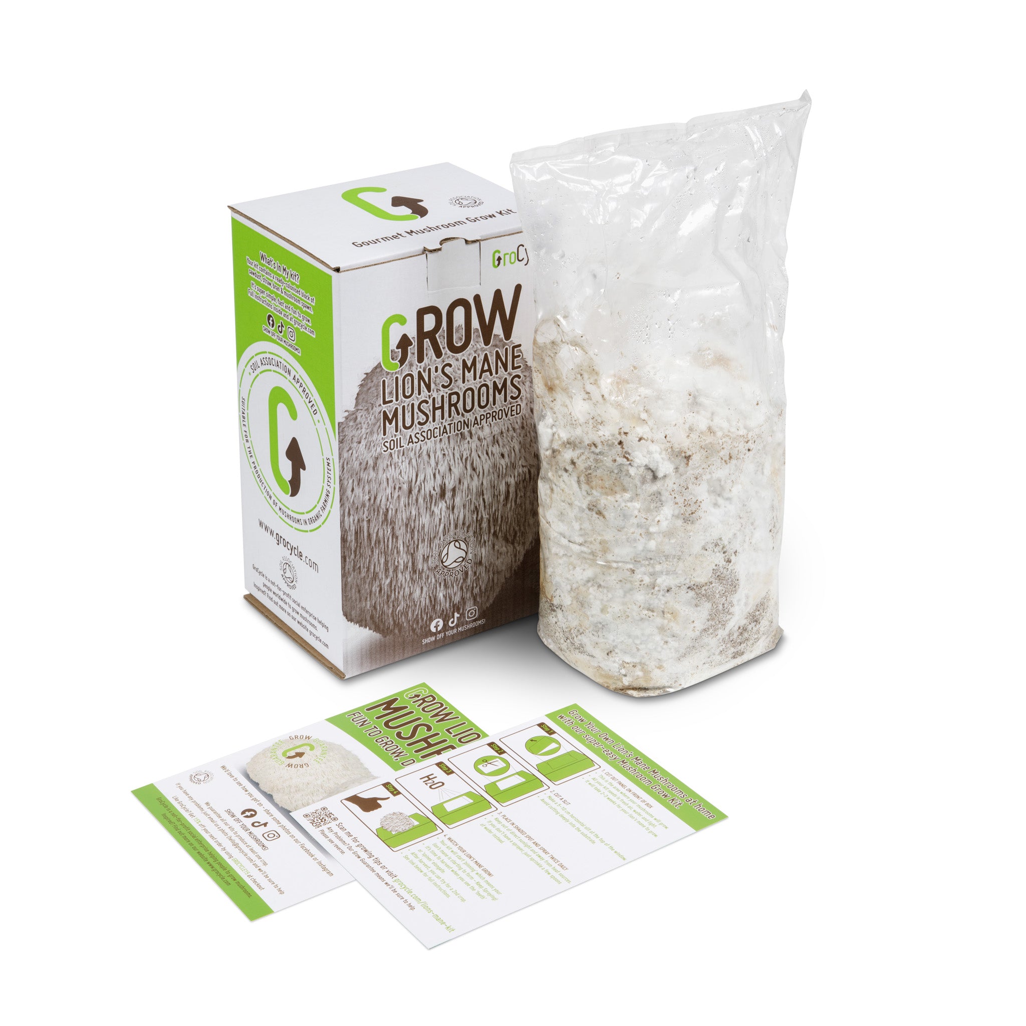 GroCycle Lion's Mane Mushroom Grow Kit